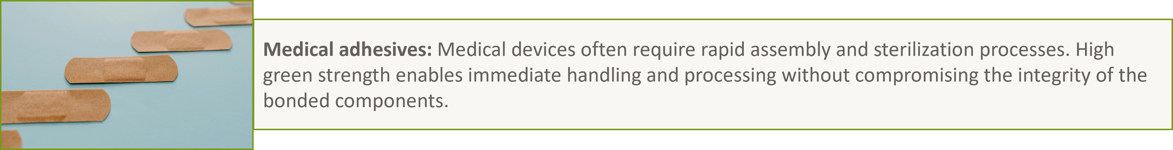 Green, Peel, and Bond Strength for Optimizing Adhesive Performance