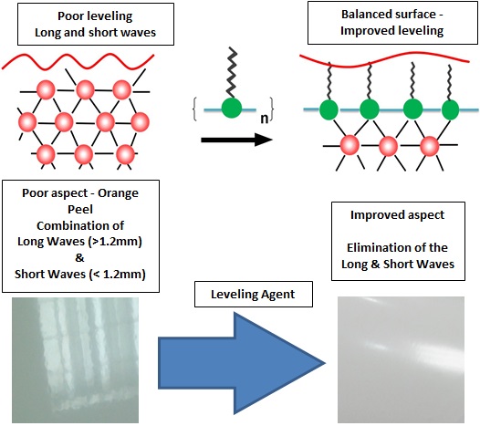 Leveling in Paints and Coatings