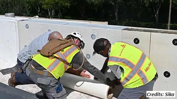 Sika Launches Pressure-sensitive Acrylic Adhesive for Roofing Installation