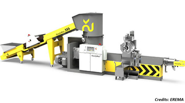 EREMA launches its heavy duty recycling machine for post-consumer materials