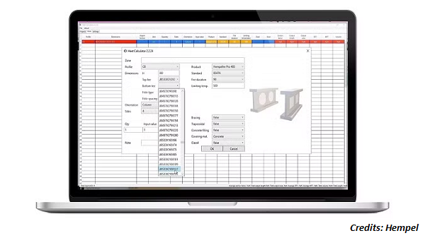 Hempel Launches Intumescent Coating Estimation Software for Steels