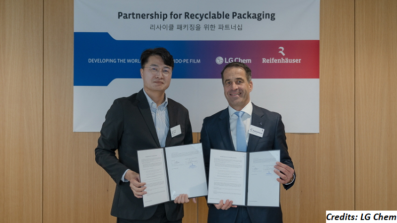 LG Chem and Reifenhäuser to Develop MDO-PE Films for Recyclable Packaging
