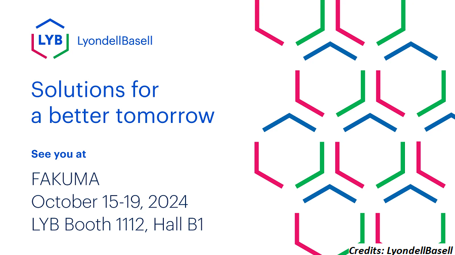 LyondellBasell to Showcase Advanced Polymer Innovations at Fakuma 2024