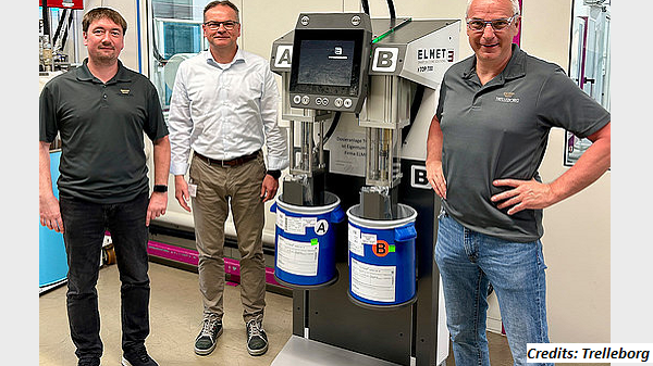 Trelleborg Tests Elmet's New LSR Dosing System Before Launch