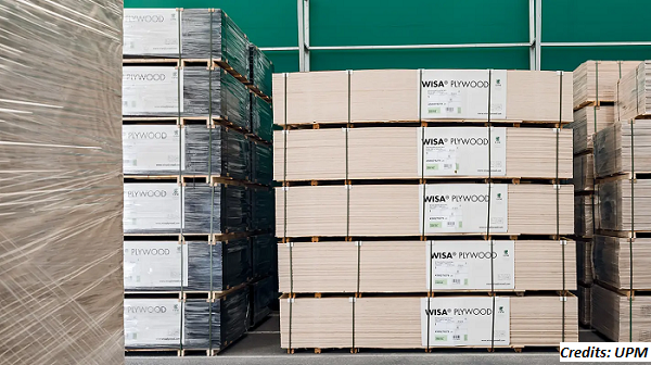 UPM Plywood Introduces Panel Packaging Made with 30% PIR Plastic